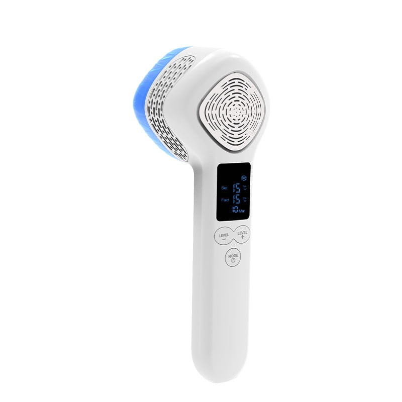 New hot and cold beauty instrument, face cooling and heating beauty ...