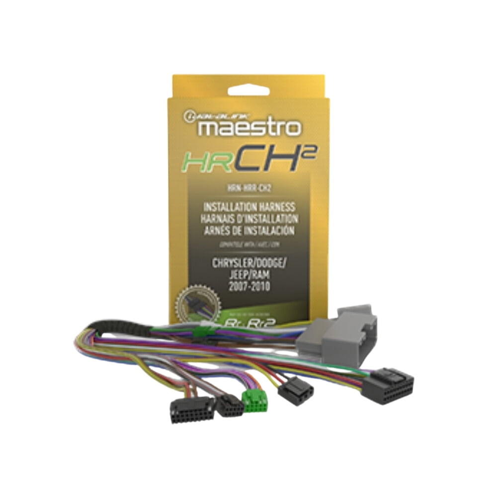 iDatalink HRN-HRR-CH2 Plug & Play T-Harness for Select Chrysler Dodge Jeep 07-10 - Walmart.com