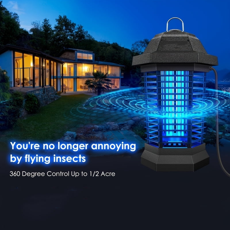 New mosquito killing lamp, fly killing lamp, indoor electric shock UVA ...