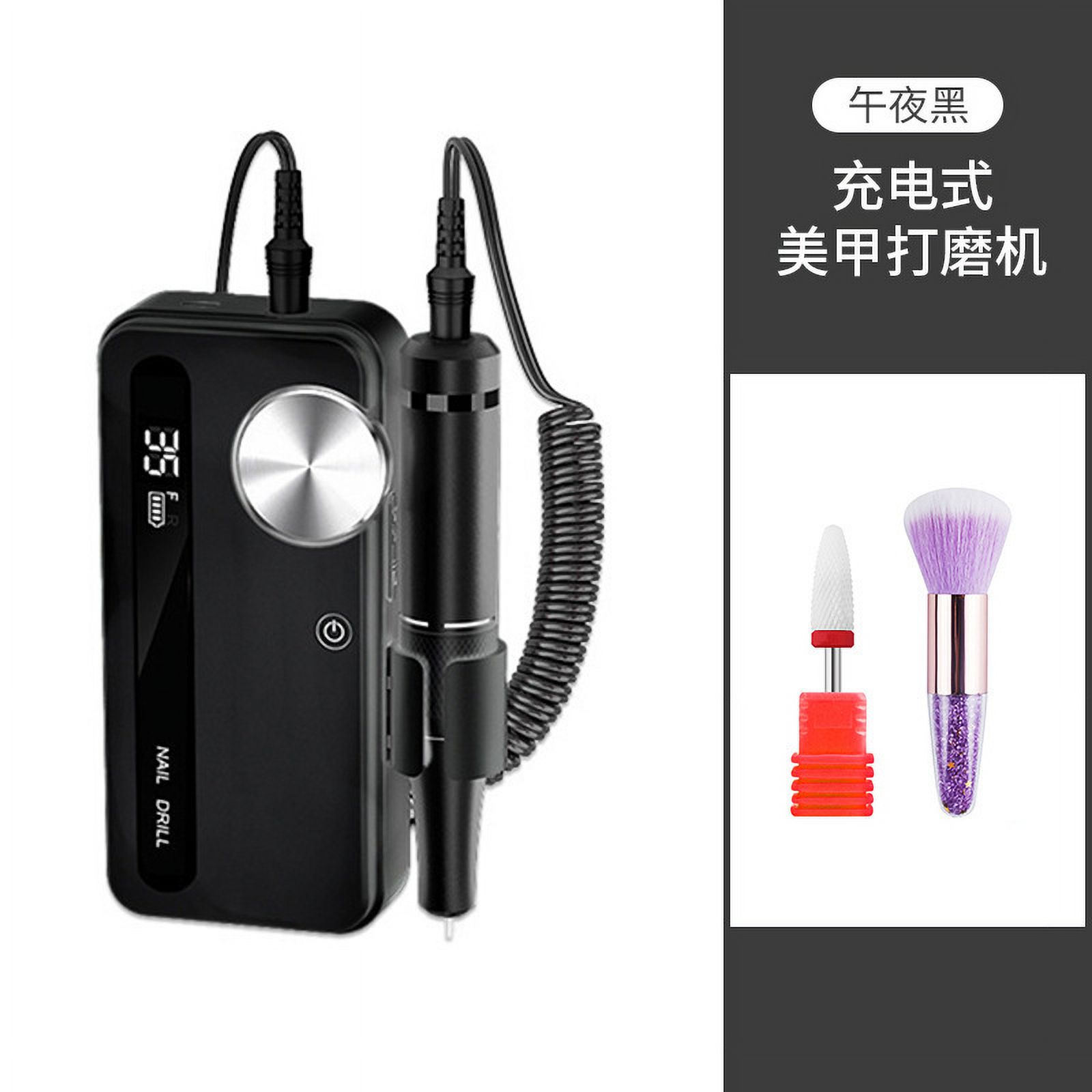 New nail polisher 35000 rpm portable rechargeable nail polisher ...