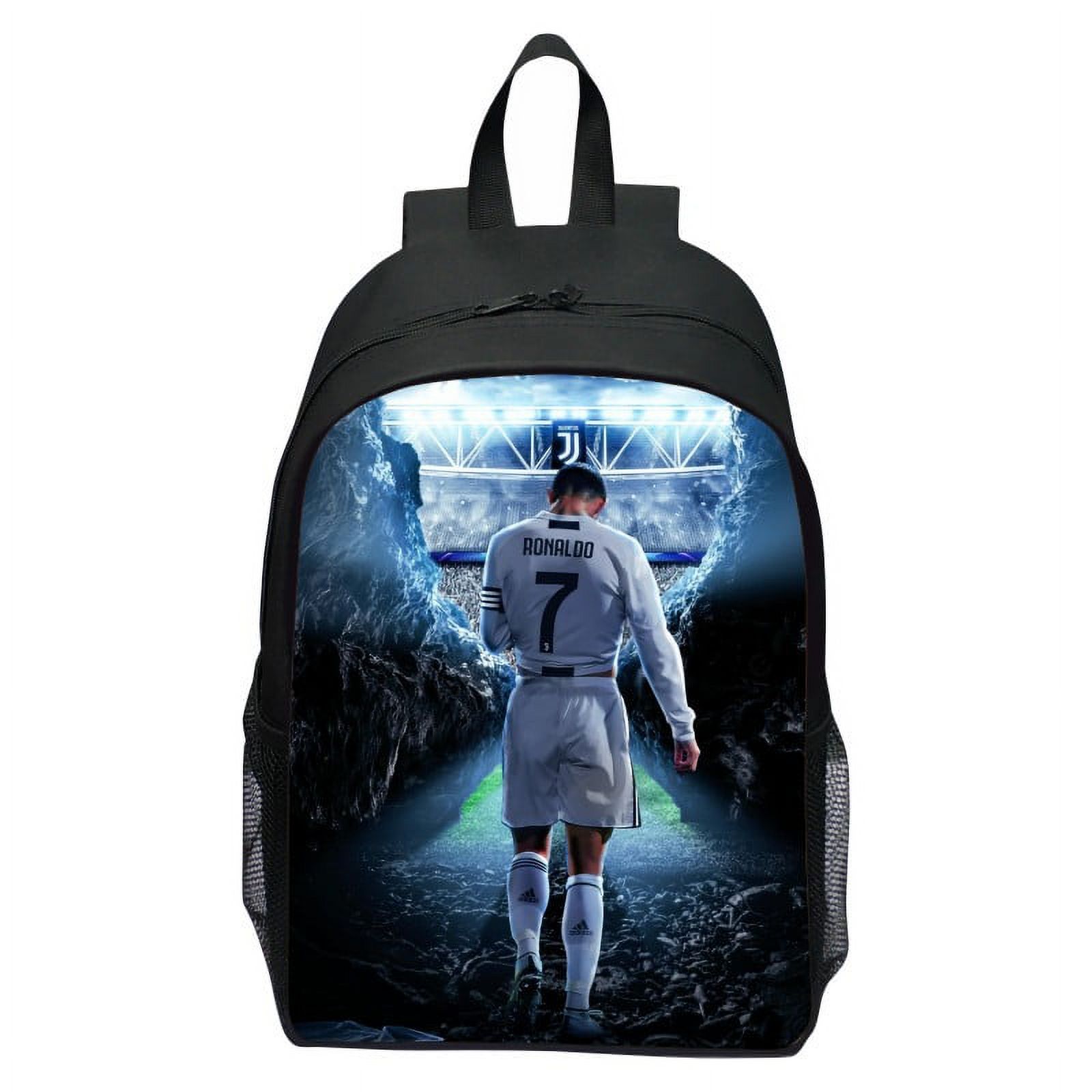 New printed football star peripheral backpack Me-ssi C-Rombapei ...