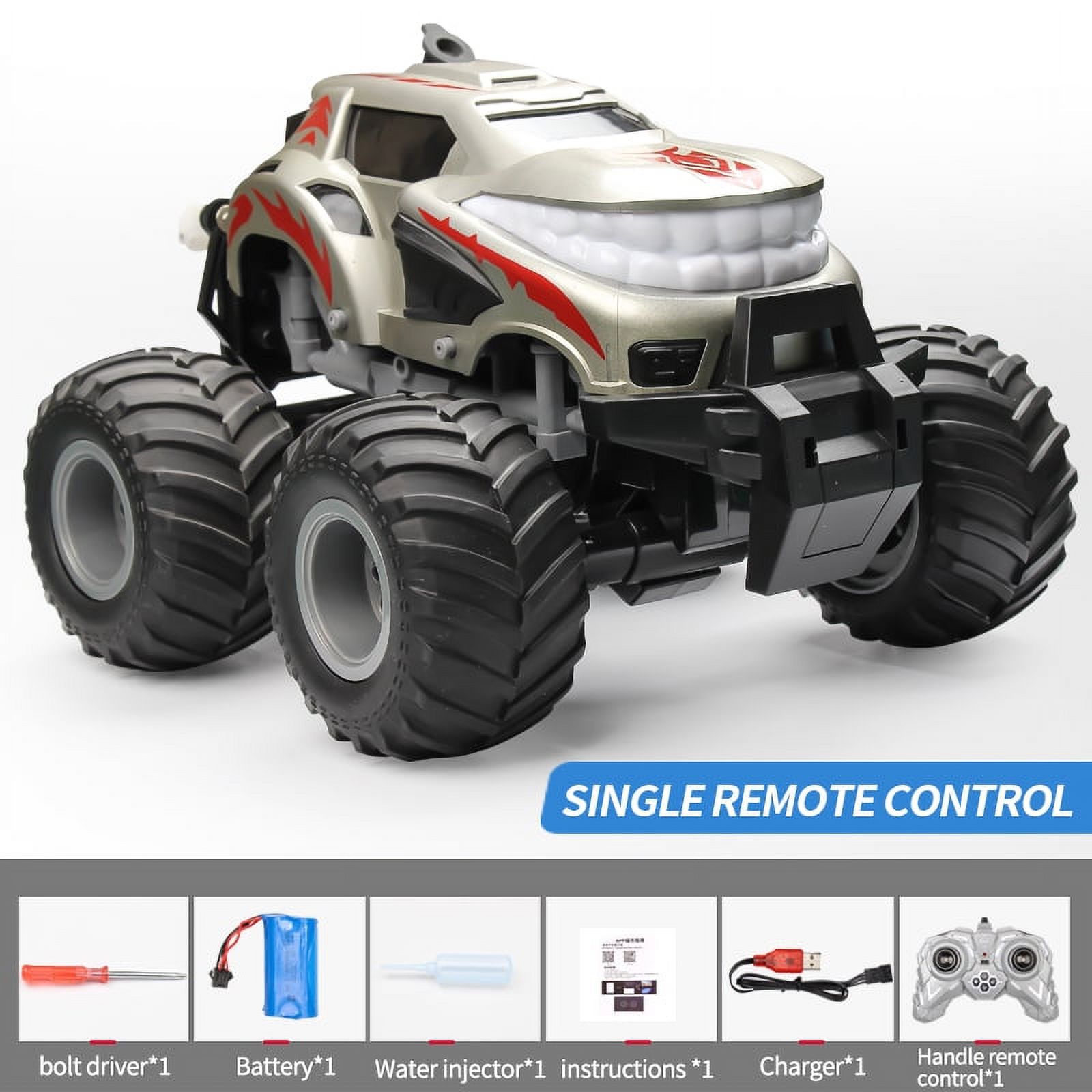 New rc drift cart high speed rocking spray remote control car off-road ...