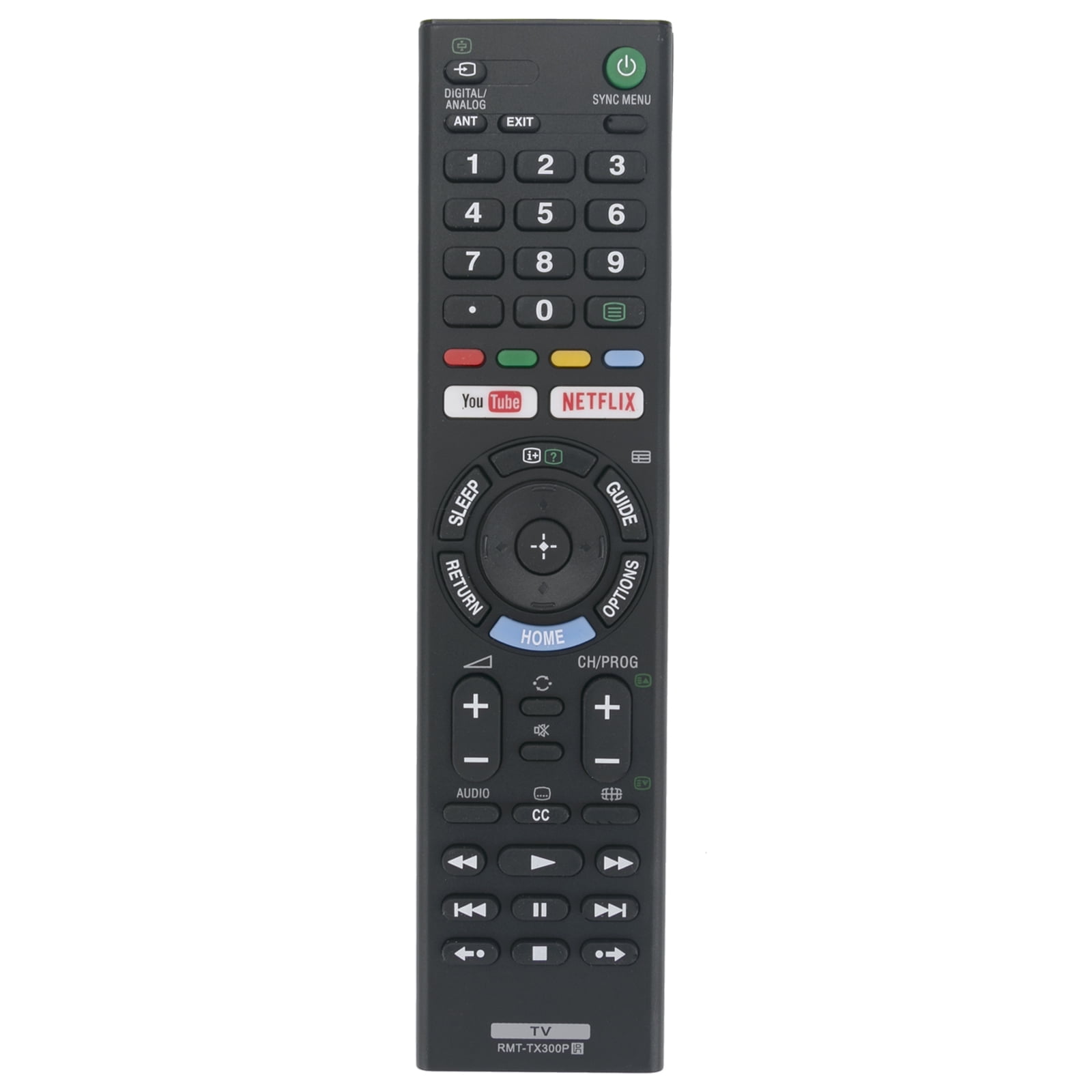 New remote control RMT-TX300P for Sony BRAVIA TV YOUTUBE / NETFLIX KDL ...
