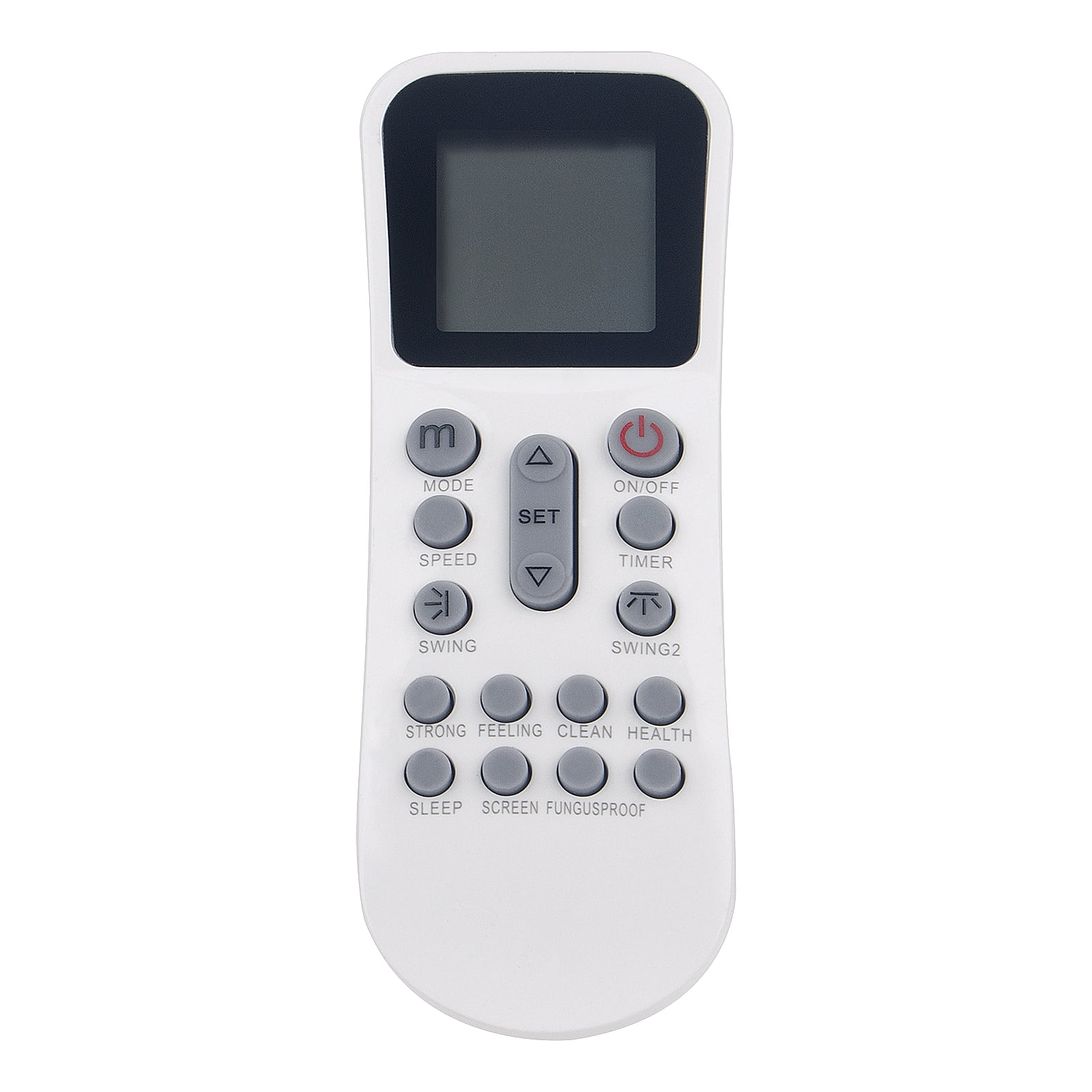 New replace remote control fit for AUX AC Air Conditioner YKR-K/204E ...