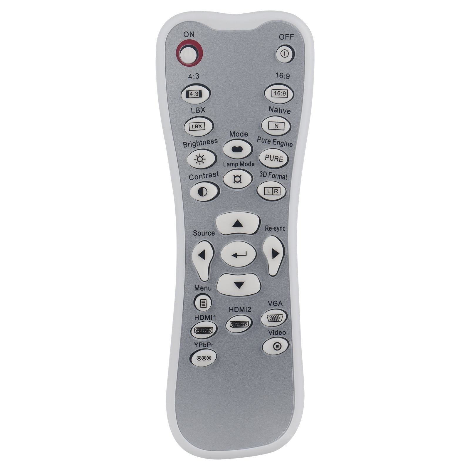 New replace remote control fit for OPTOMA Project HD33 HD25 HD25-LV BR ...