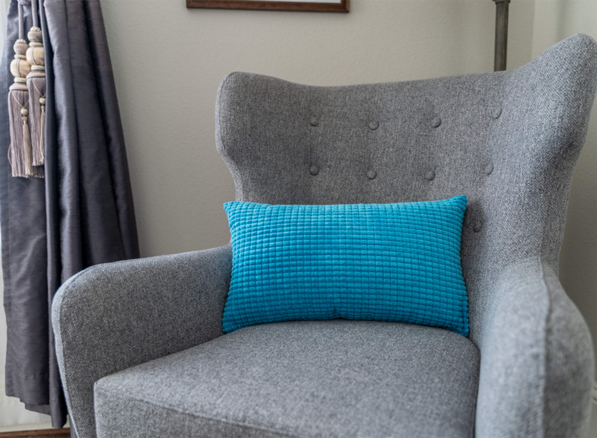 New set of 2 Polyester Blend soft hand feeling Pillow (With or Without ...