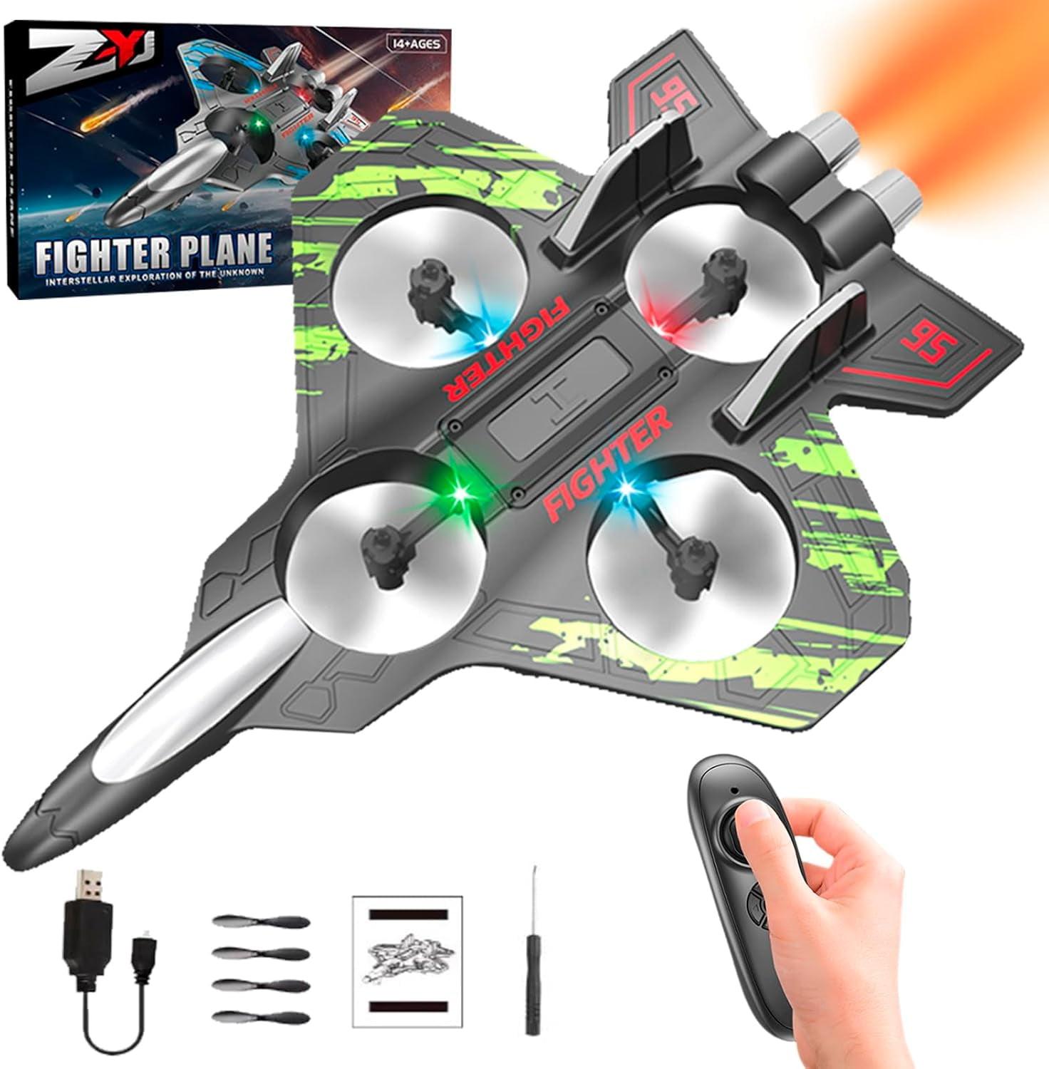 New steer falcon rc airplane, steer falcon - jet fighter stunt rc ...