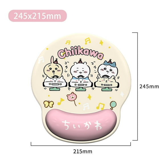 New style Kawaii Chiikawa Hachiware Usagi Mouse Pad Wrist Break Table ...