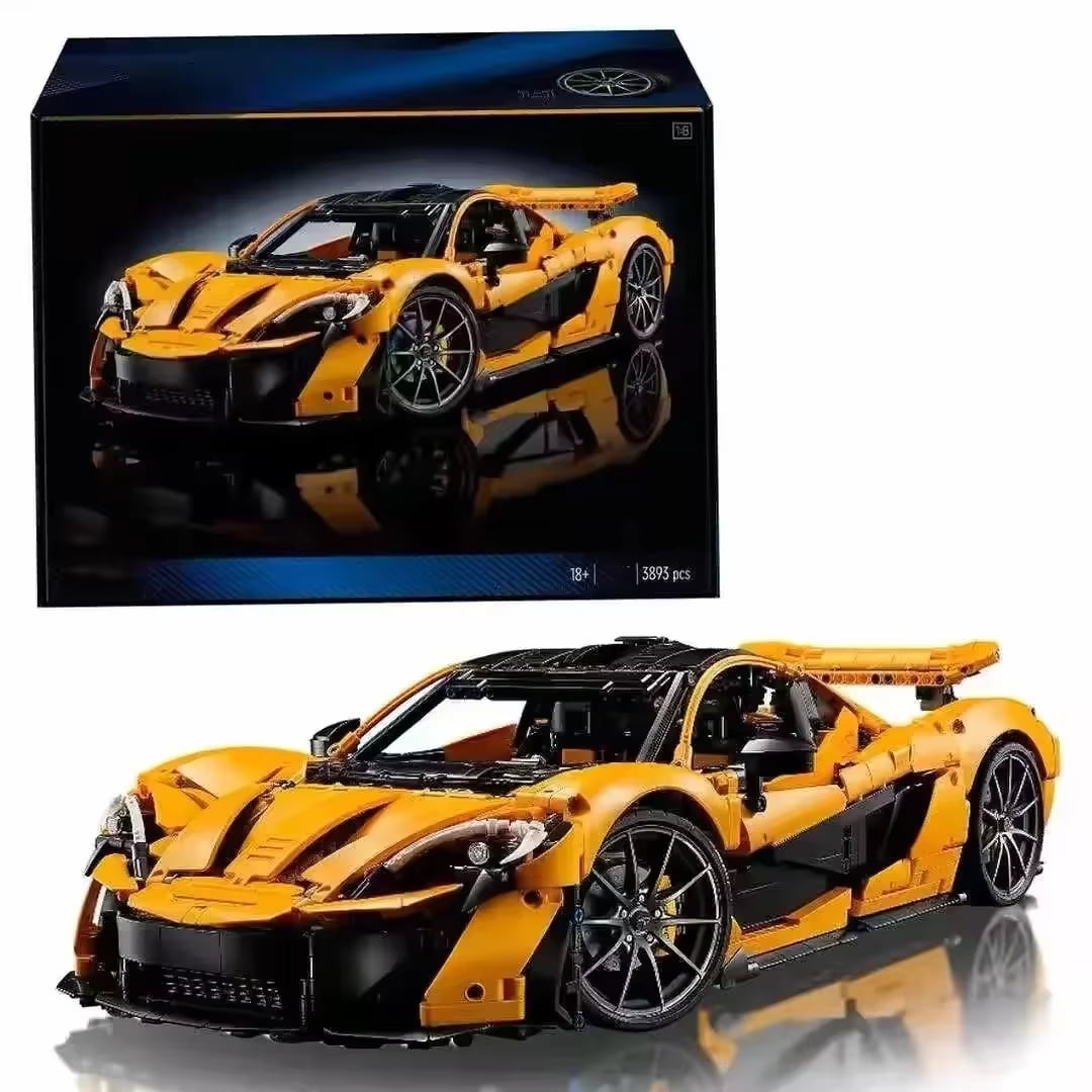 New technology P1 Supercar Building Block brick Model Kit-Adult ...