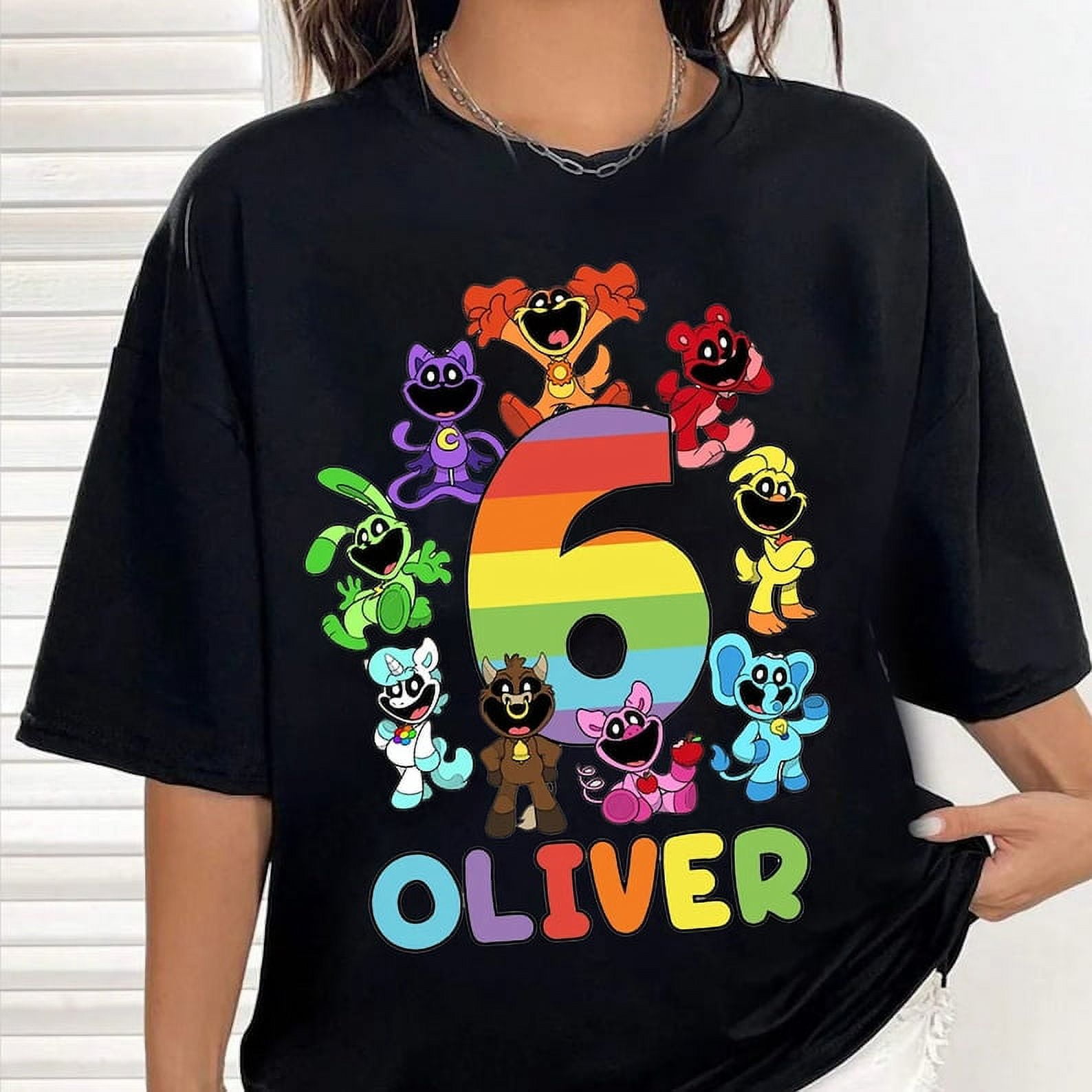 New Trend T Shirt Comfor Colors Poppy Playtime Chapter 3 Smiling Critters Catnap Birthday Shirt
