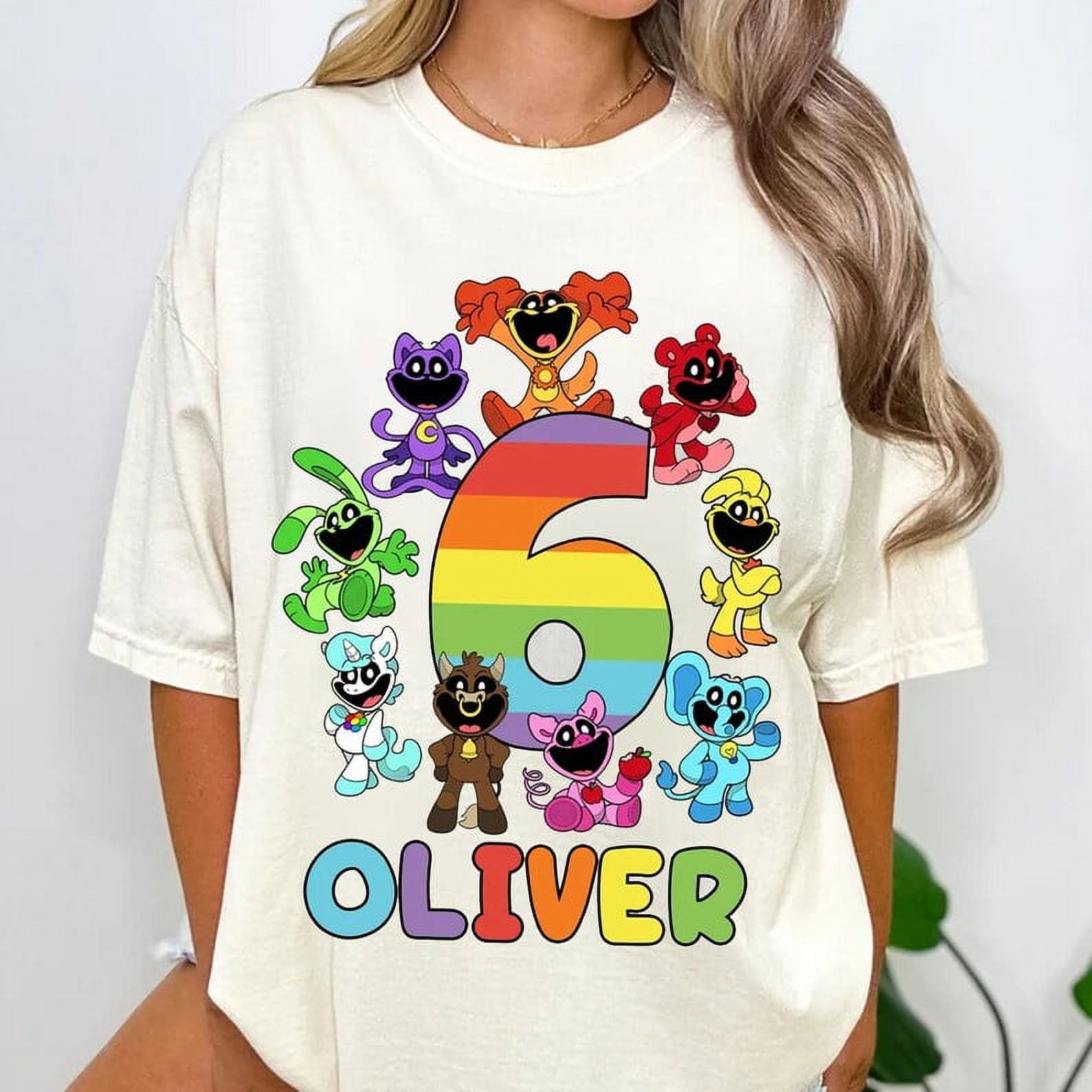 New Trend T Shirt Comfor Colors Poppy Playtime Chapter 3 Smiling Critters Catnap Birthday Shirt