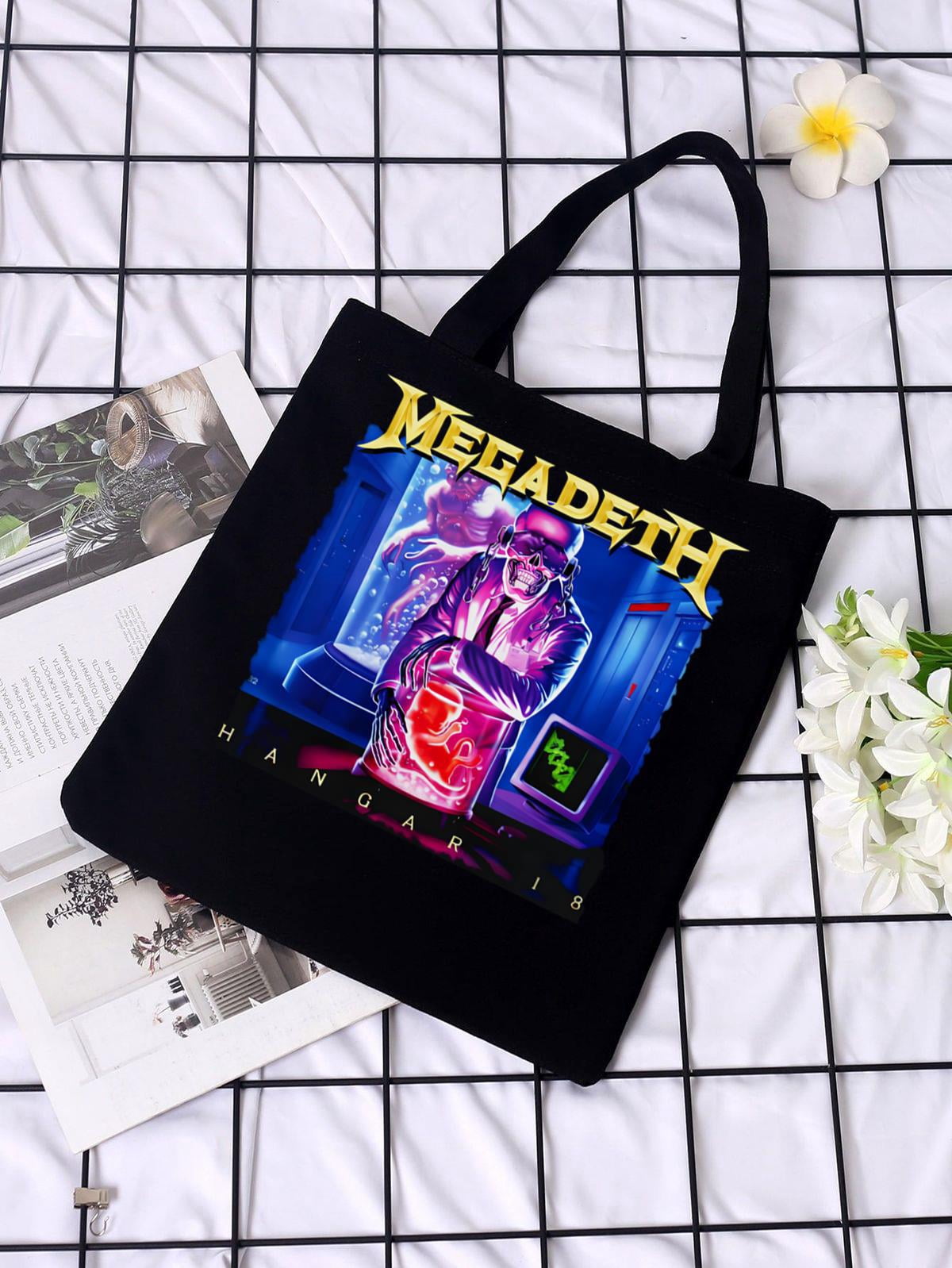 New trend t-Bags, graphic t-Bag, Megadeth Hangar 18 Tote Bag, Megadeth ...