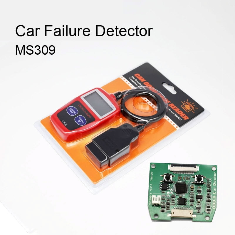 New upgrade 10 languages OBD car code card car inspection，Car Failure ...