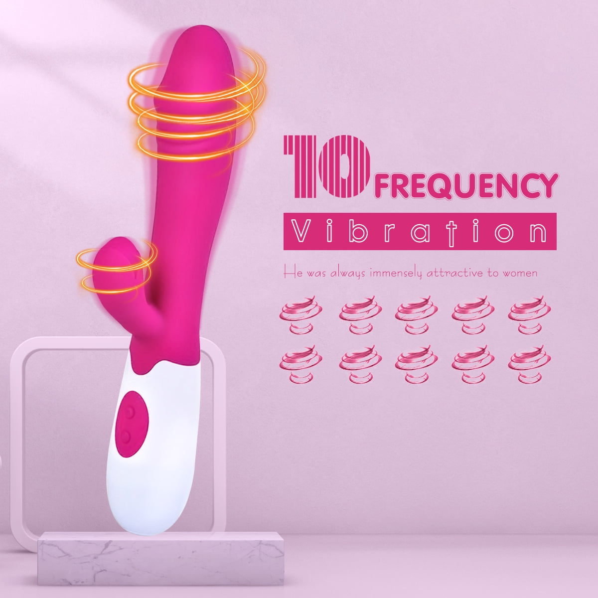New Upgraded Sextoy Rose Toy For Woman 2 In 1 Vibrator And Adult Sex