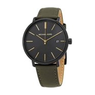 Original MK MICHAEL KORS Men's Stainless Steel Silver Lexington Watch ...