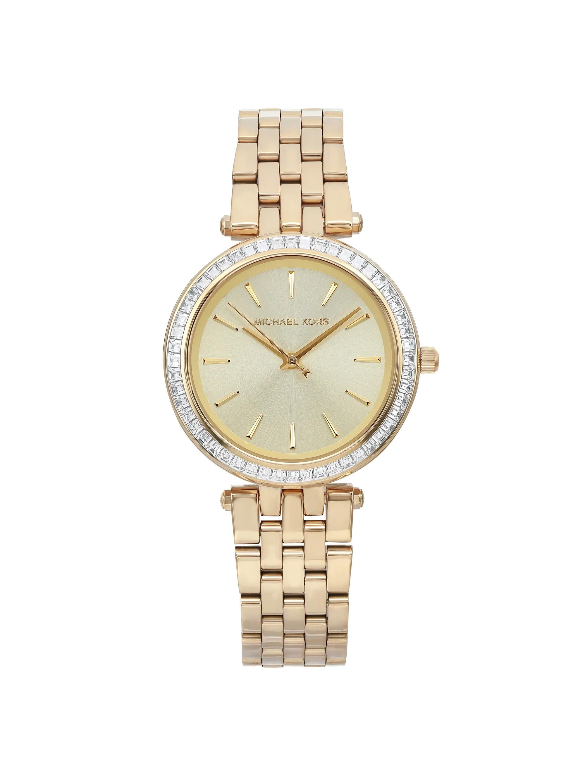 Michael Kors Darci Steel Gold-Tone Crystal Ladies Watch MK3365 ...