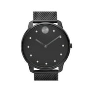 Movado Bold 34mm Ion-Plated Steel Blue Dial Quartz Ladies Watch 3600499 ...