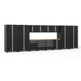 NewAge Products Pro Series Black 14-Piece Garage Storage Cabinet Set ...