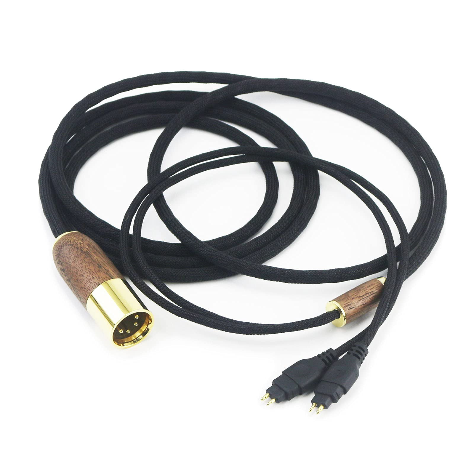 NewFantasia 10ft 4-pin XLR Balanced Cable 6N OCC Copper Silver Plated ...