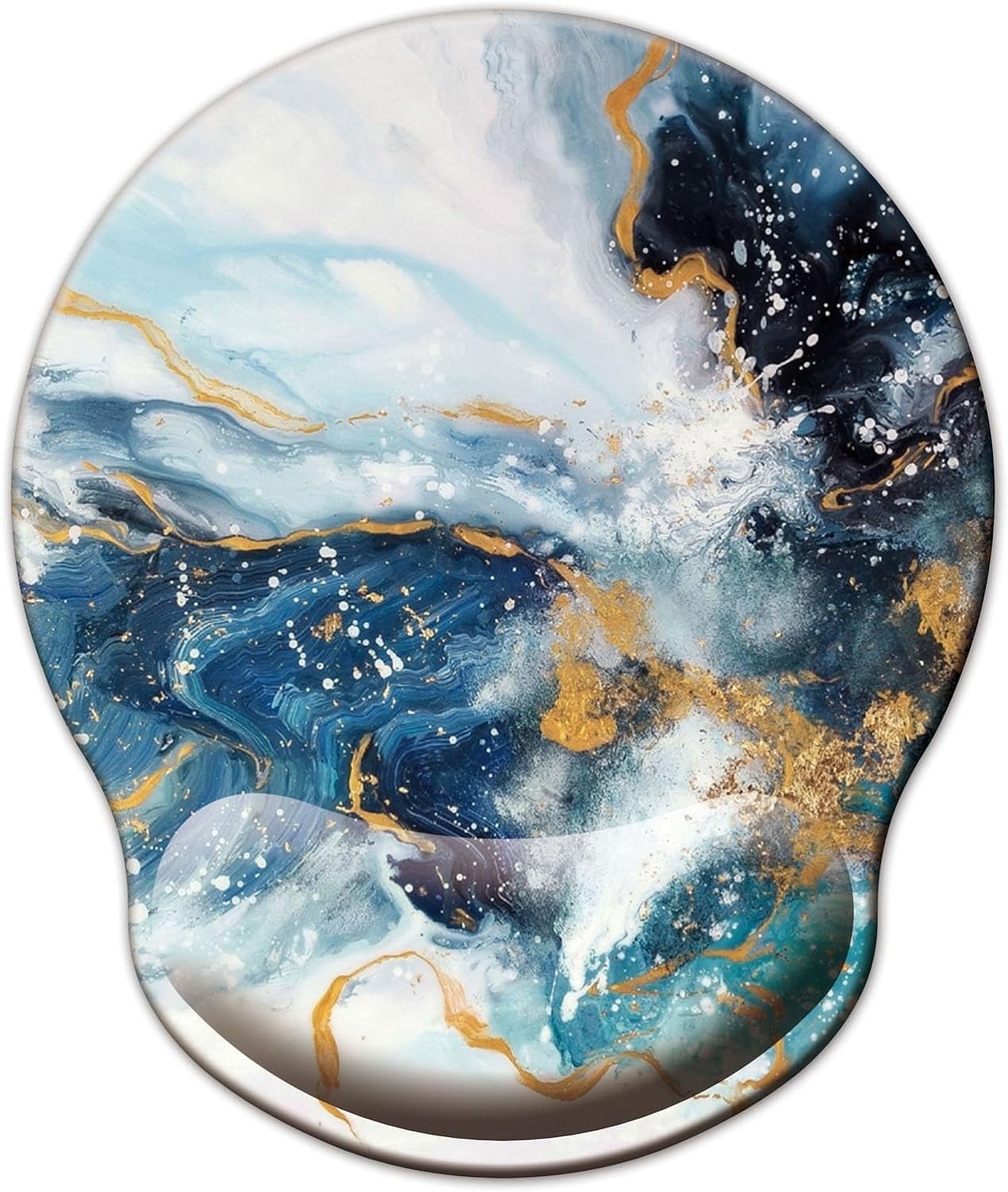 LQCrafK Mouse Pad with Wrist Support, Ergonomic Mouse Pad with Memory ...