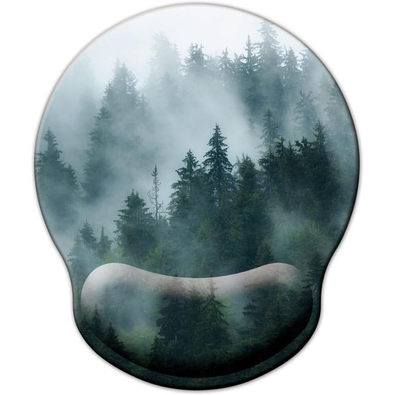 LQCrafK Mouse Pad with Wrist Support, Ergonomic Mouse Pad with Memory ...
