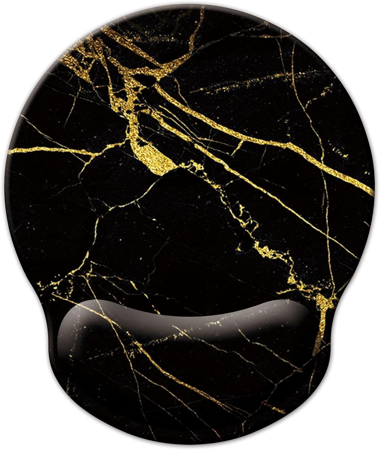 NewHappy Mouse Pad with Wrist Support, Ergonomic Mouse Pad with Memory ...