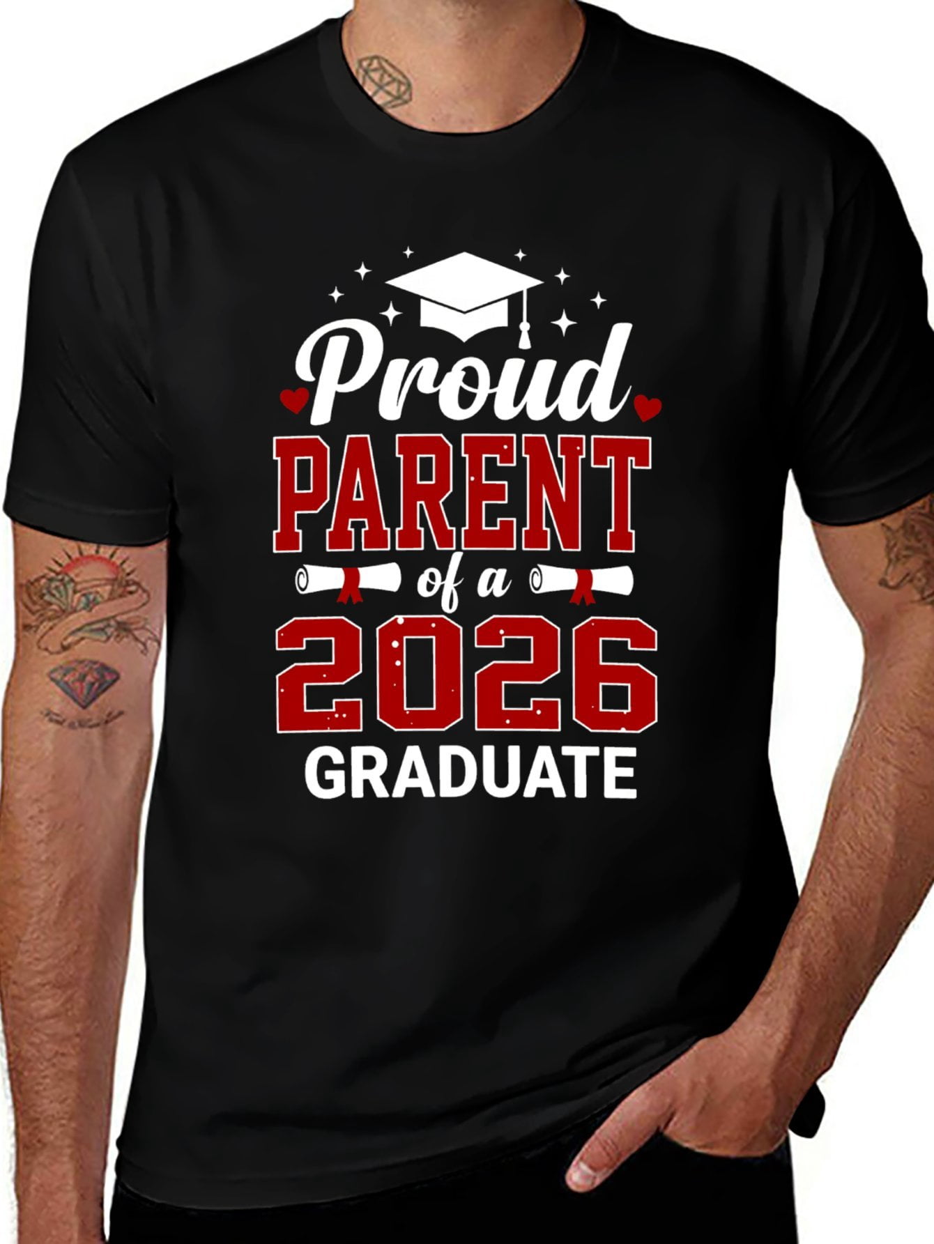 NewJum Proud Parent of 2026 Graduate, Class of 2026 Graduation T-Shirt ...