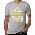 NewJum Proud Uncle of a 2026 Graduate, Senior Graduation Men's T-Shirt ...