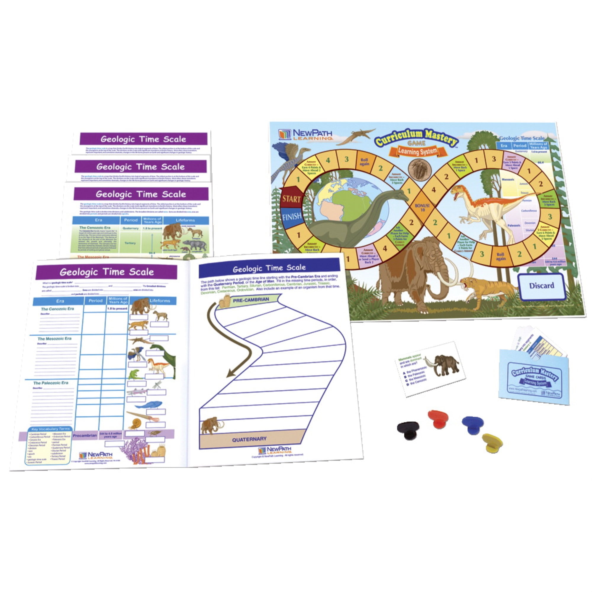 Geologic Time Scale Learning Center Game - Grades 6-9 - Walmart.com