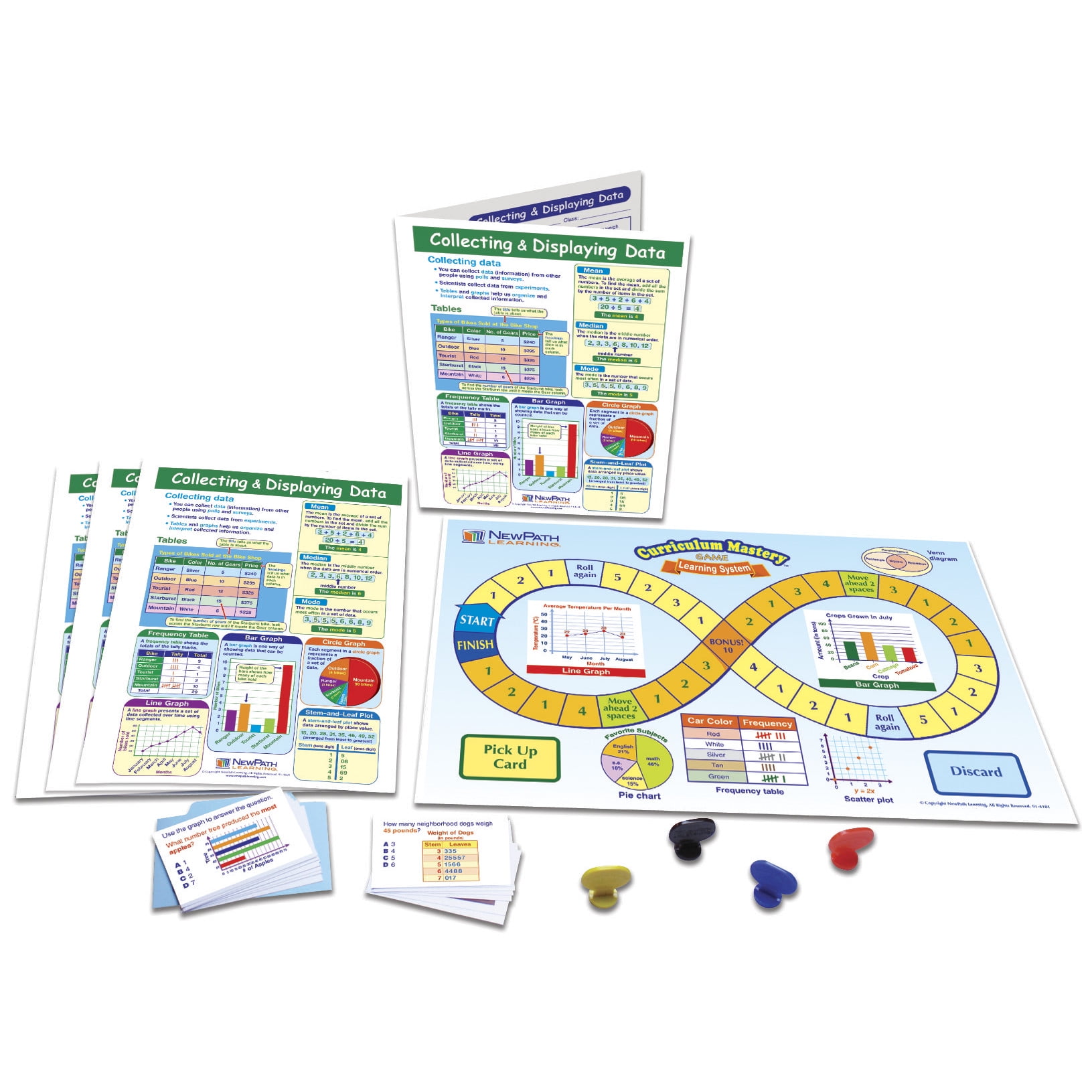NewPath Learning Collecting and Displaying Data Learning Center Game ...