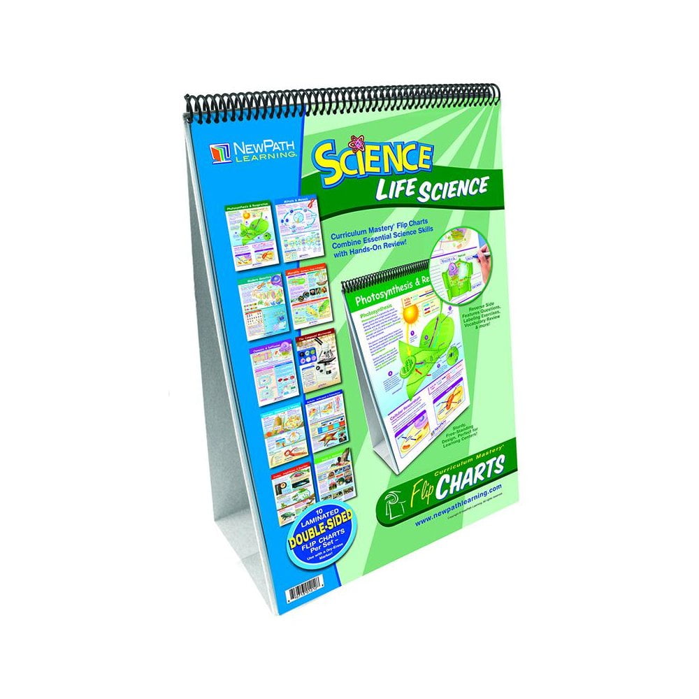 NewPath Learning Life Science Curriculum Mastery Flip Chart - Walmart.com