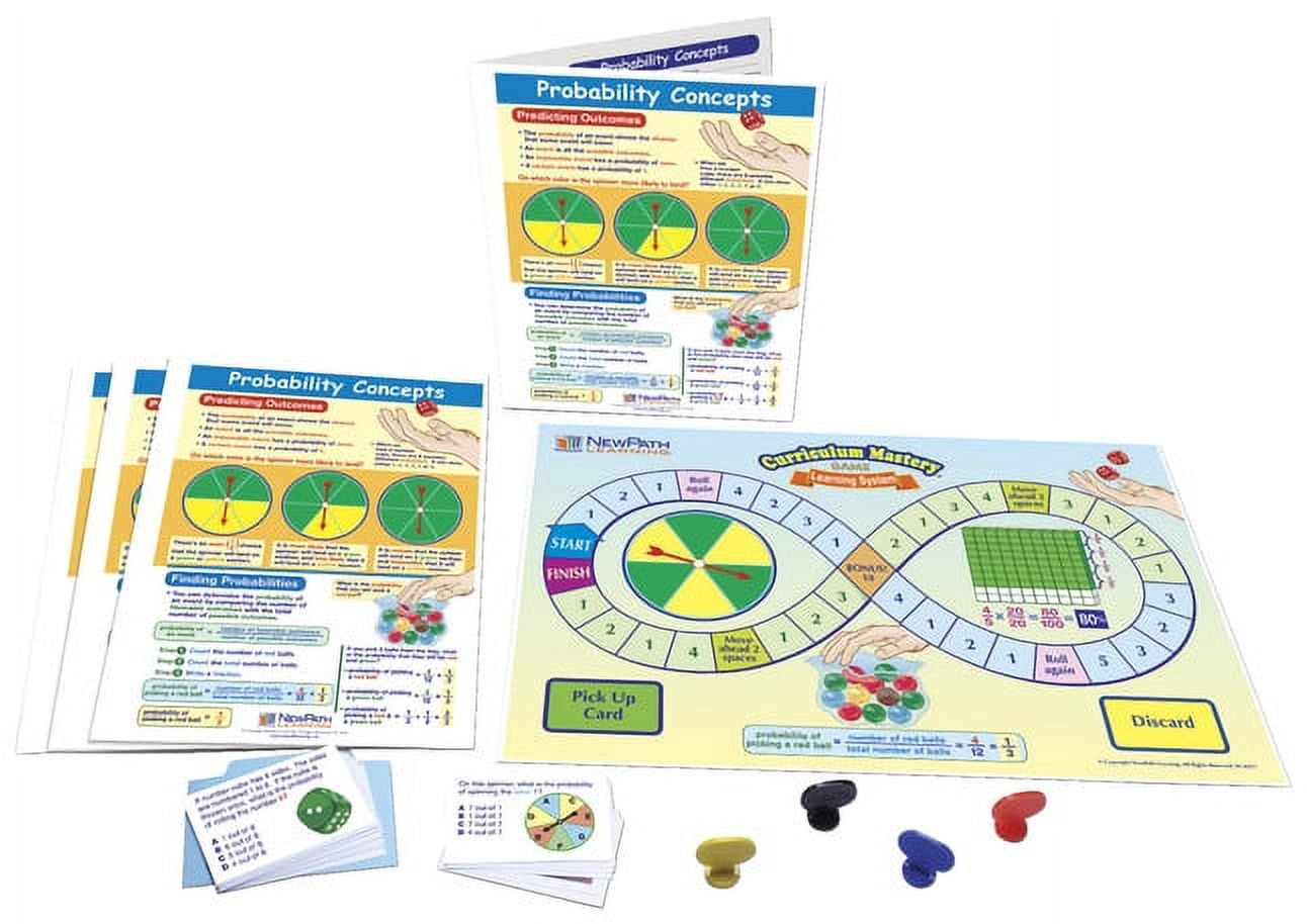 NewPath Probability Learning Center Game, Grades 3 to 5 - Walmart.com
