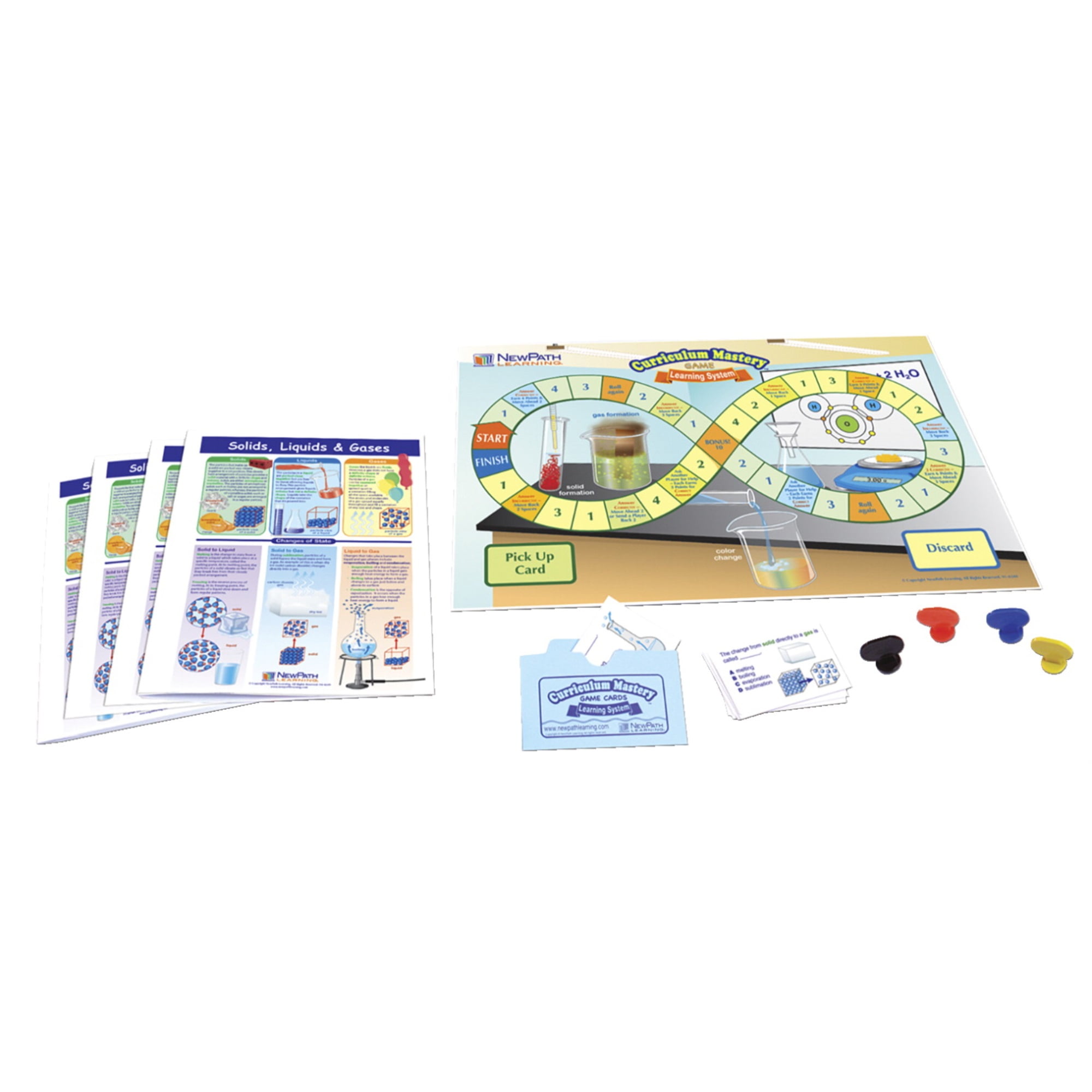NewPath Solids, Liquids and Gases Learning Center, Grades 6 to 9 ...