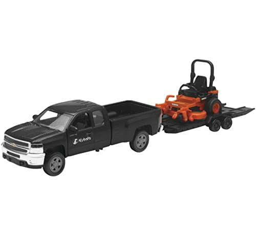 NewRay 1:32 Scale Pick Up w/Z700 Lawn Mower Black - Walmart.com