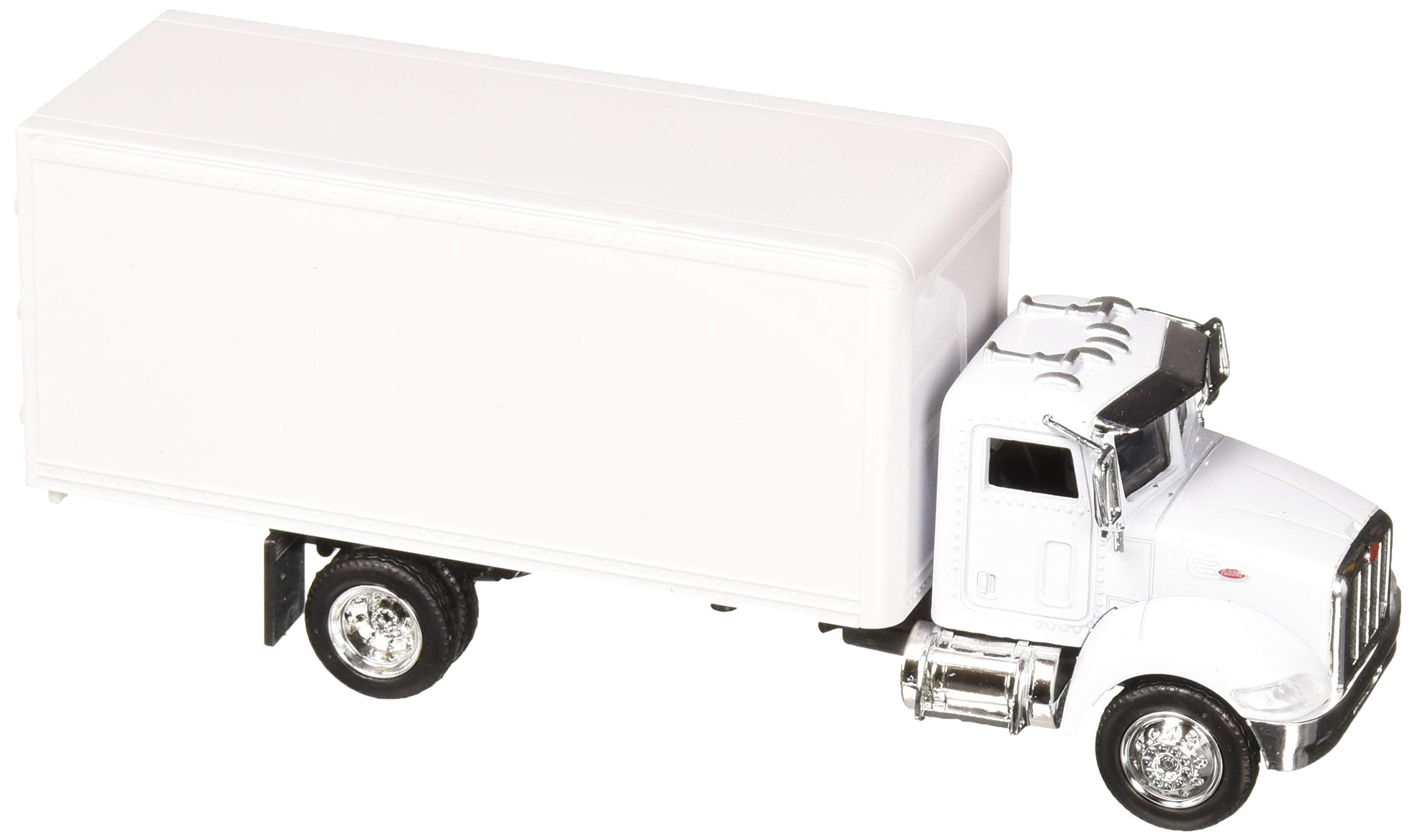 NewRay 15803D 1: 43 Utility Peterbilt 335 Box Truck White - Walmart.com
