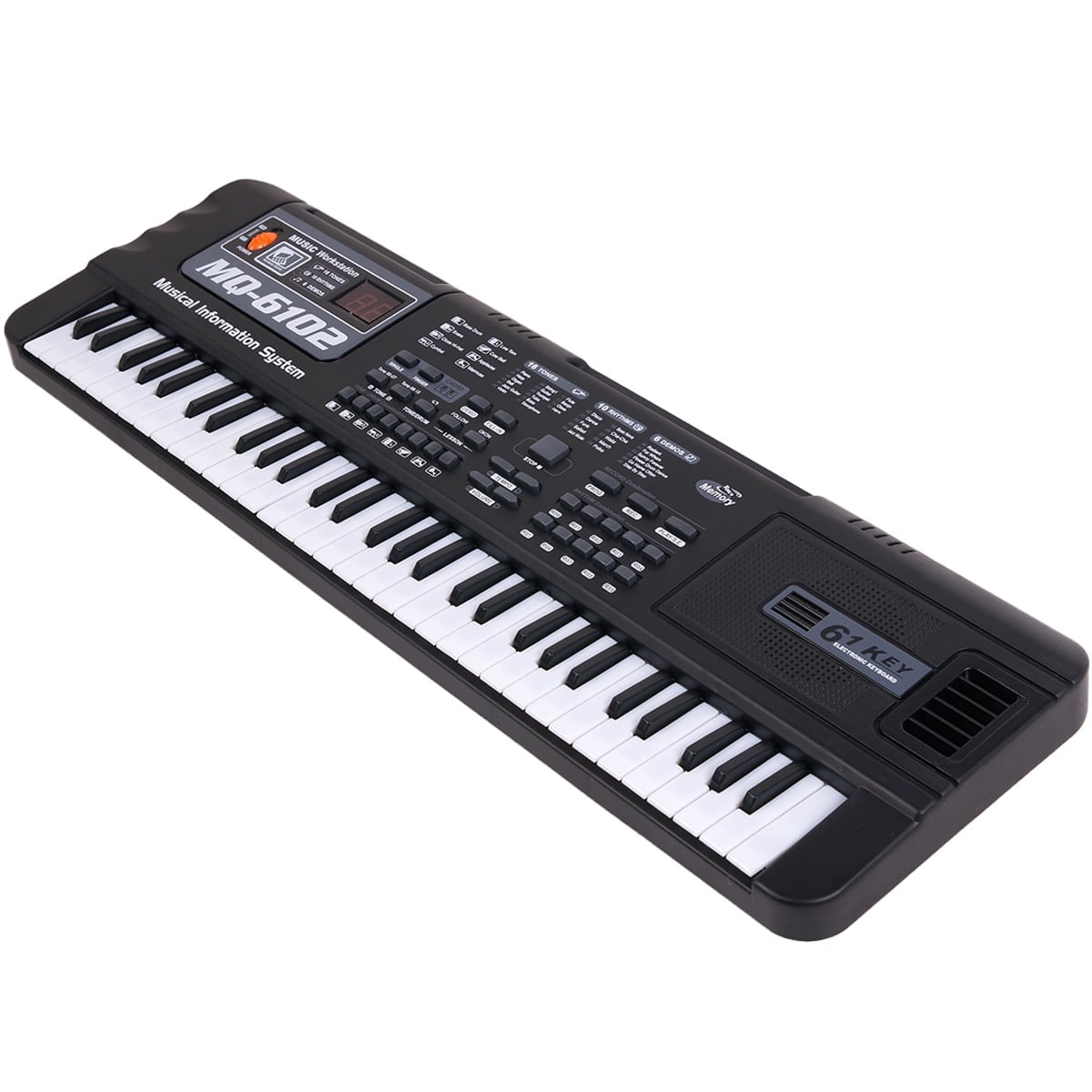 NewSoul 61 Key Quick Start Electric Keyboard Recording Playback ...