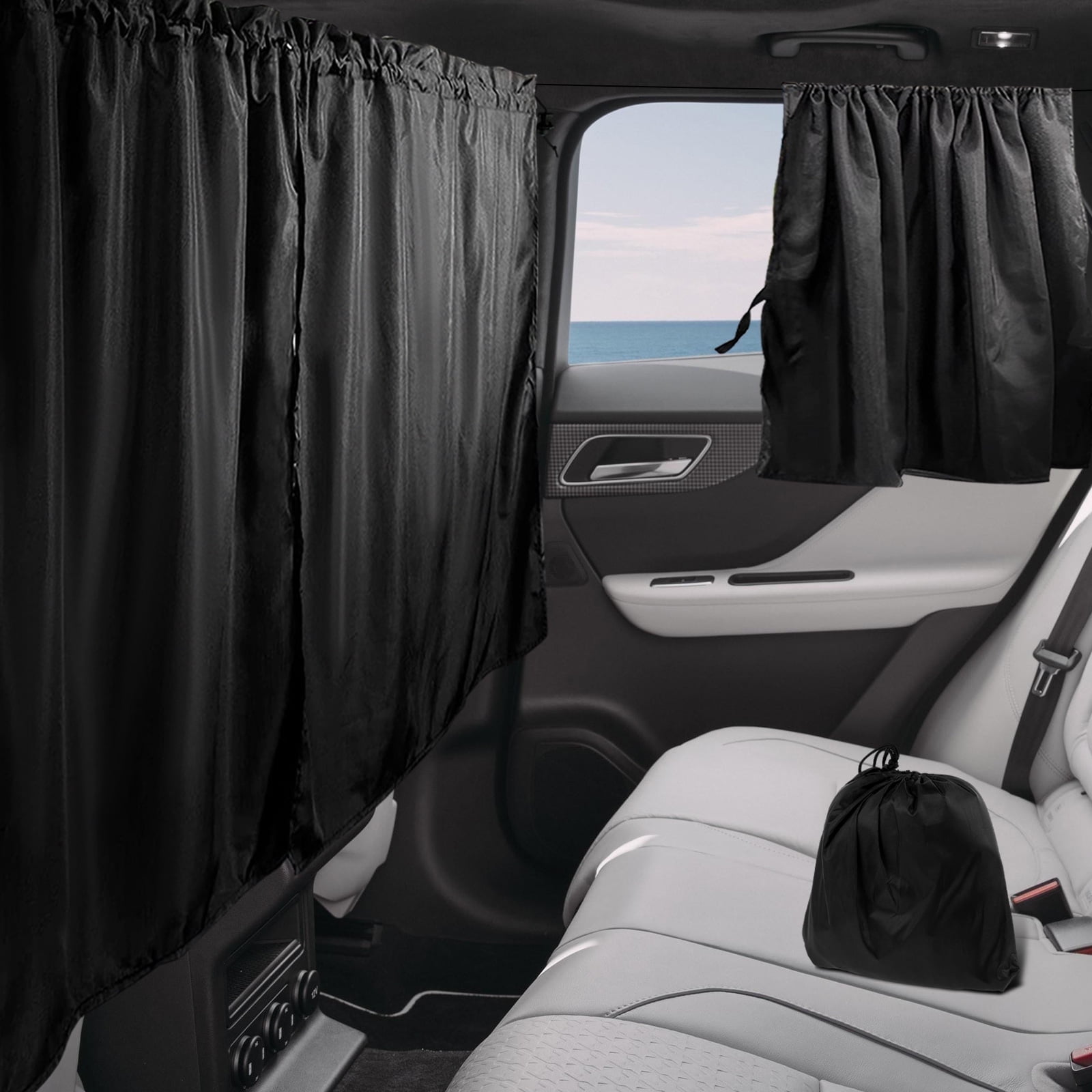 FUYGRCJ Car Privacy Curtains Universal Car Divider Curtain Between Rear ...