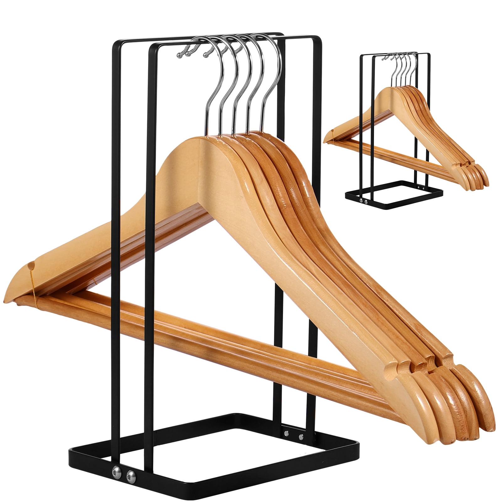 FUYGRCJ Hanger Organizer, 2PCS Detachable Stainless Steel Hanger ...