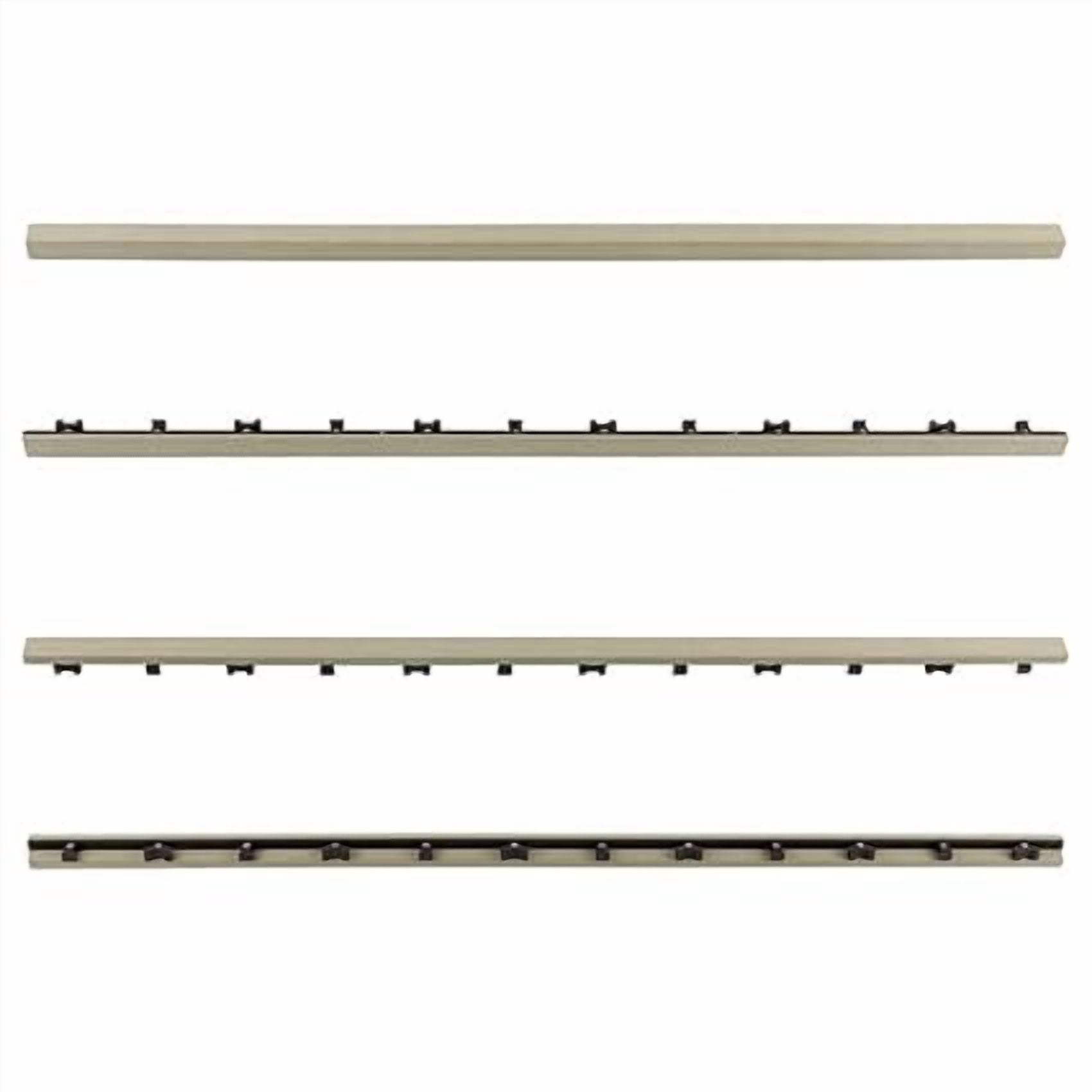 NewTechWood 1/12 ft. x 3 ft. Quick Deck Composite Deck Tile Straight ...