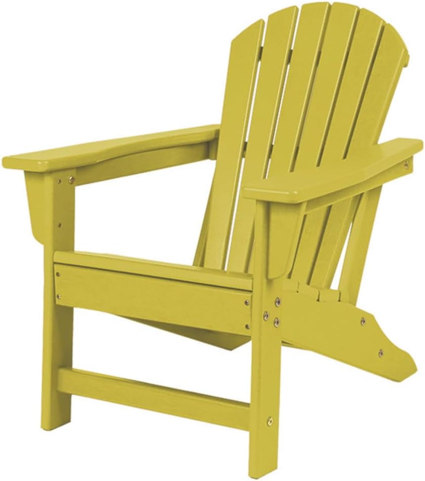 NewTechWood Child Adirondack Patio Chair Weather Resistant, Easy ...
