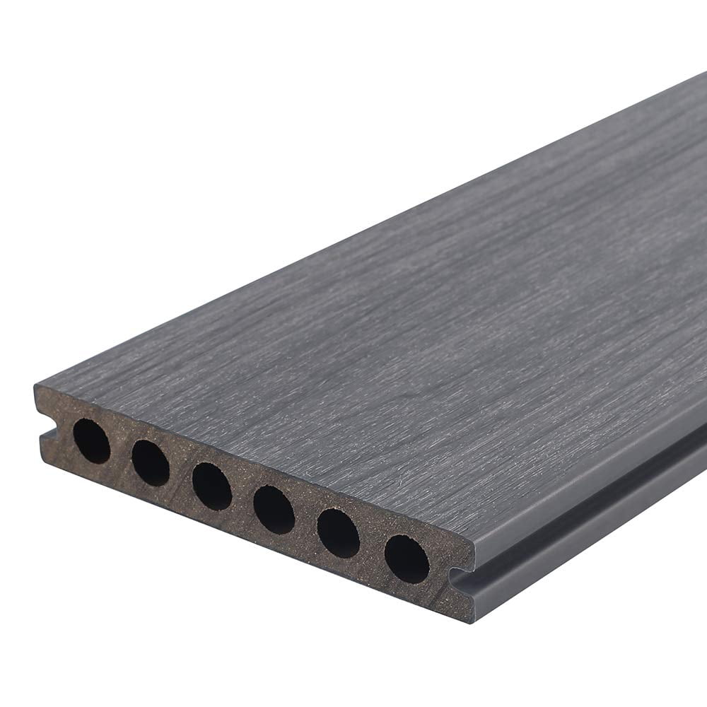 NewTechWood UH02-8- Composite Decking, Westminster Gray - Walmart.com