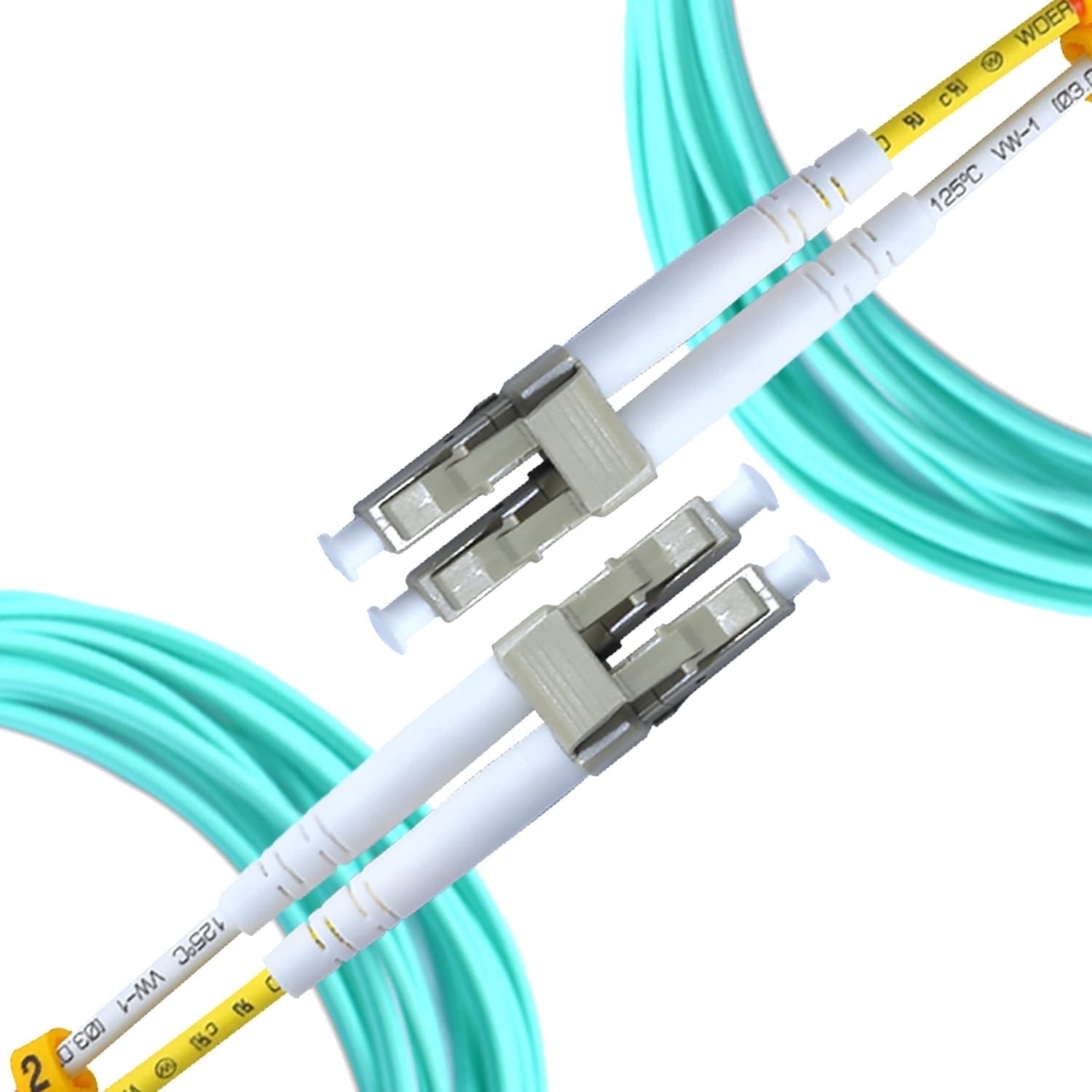 NewYork Cables Fiber Patch Cable | LC to LC OM3 50/125 Duplex | 5M (16 ...