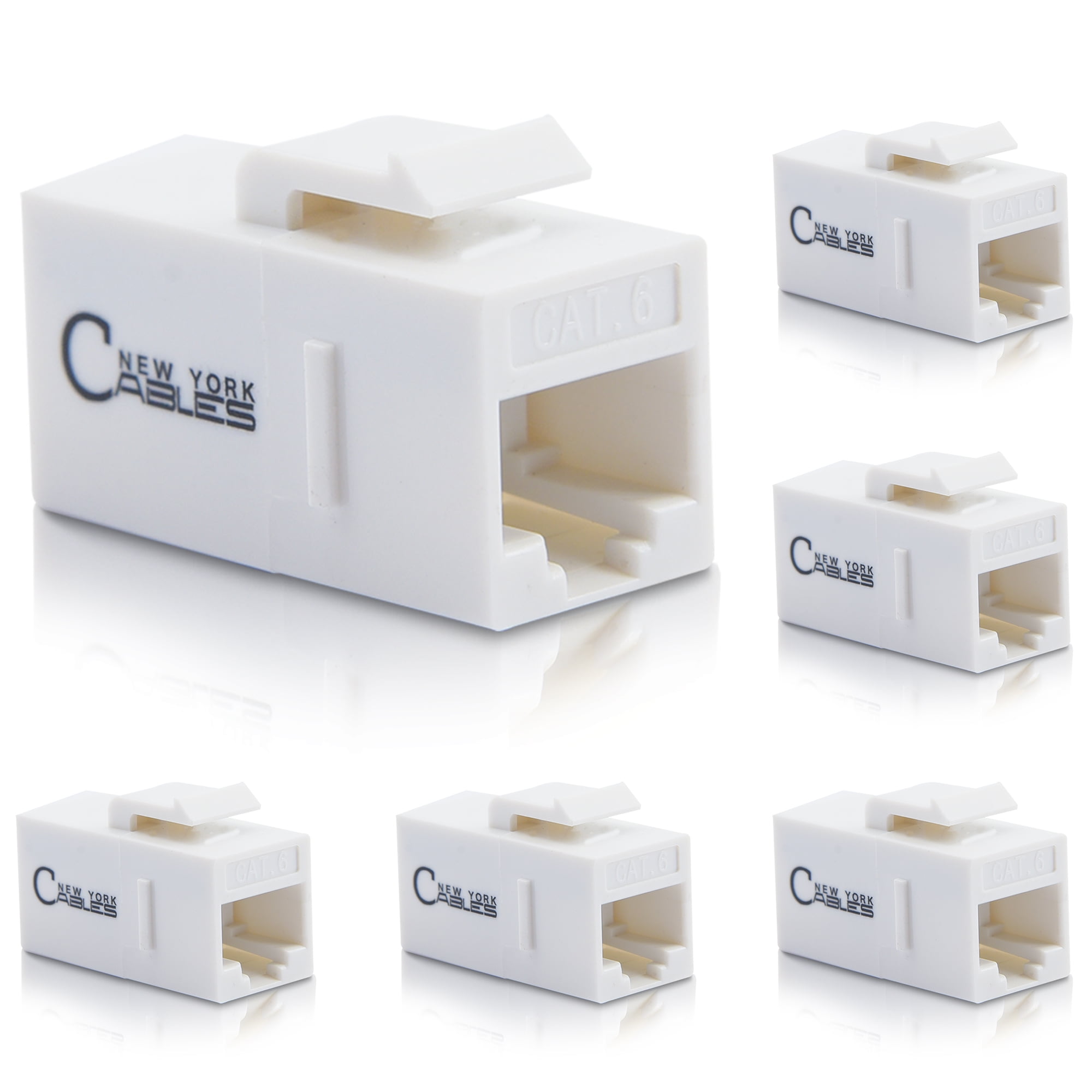 NewYork Cables RJ45 Coupler, Ethernet Coupler, in Line Coupler for Cat6 ...