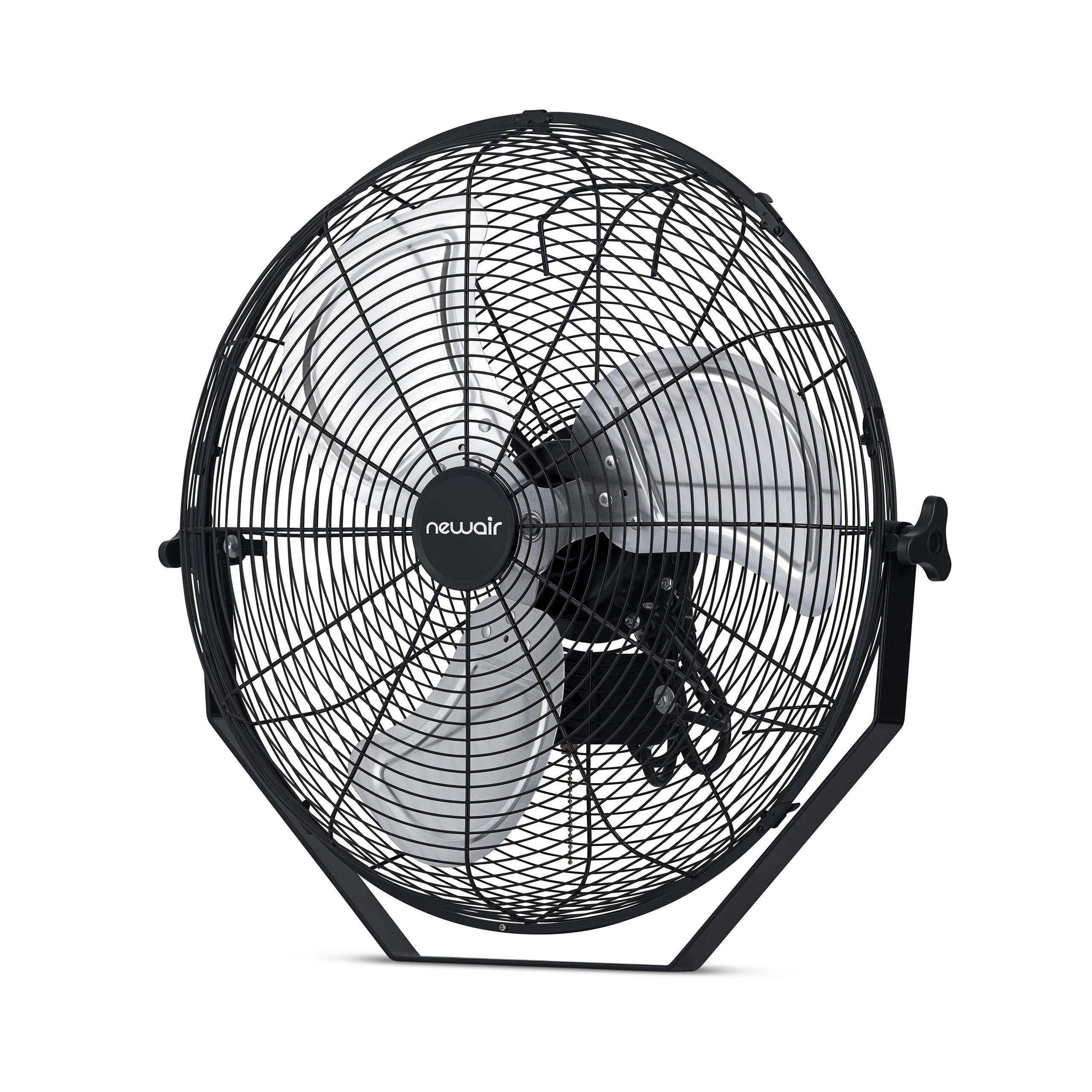Newair 18" Outdoor High Velocity Wall Mounted Fan with 3 Fan Speeds and ...