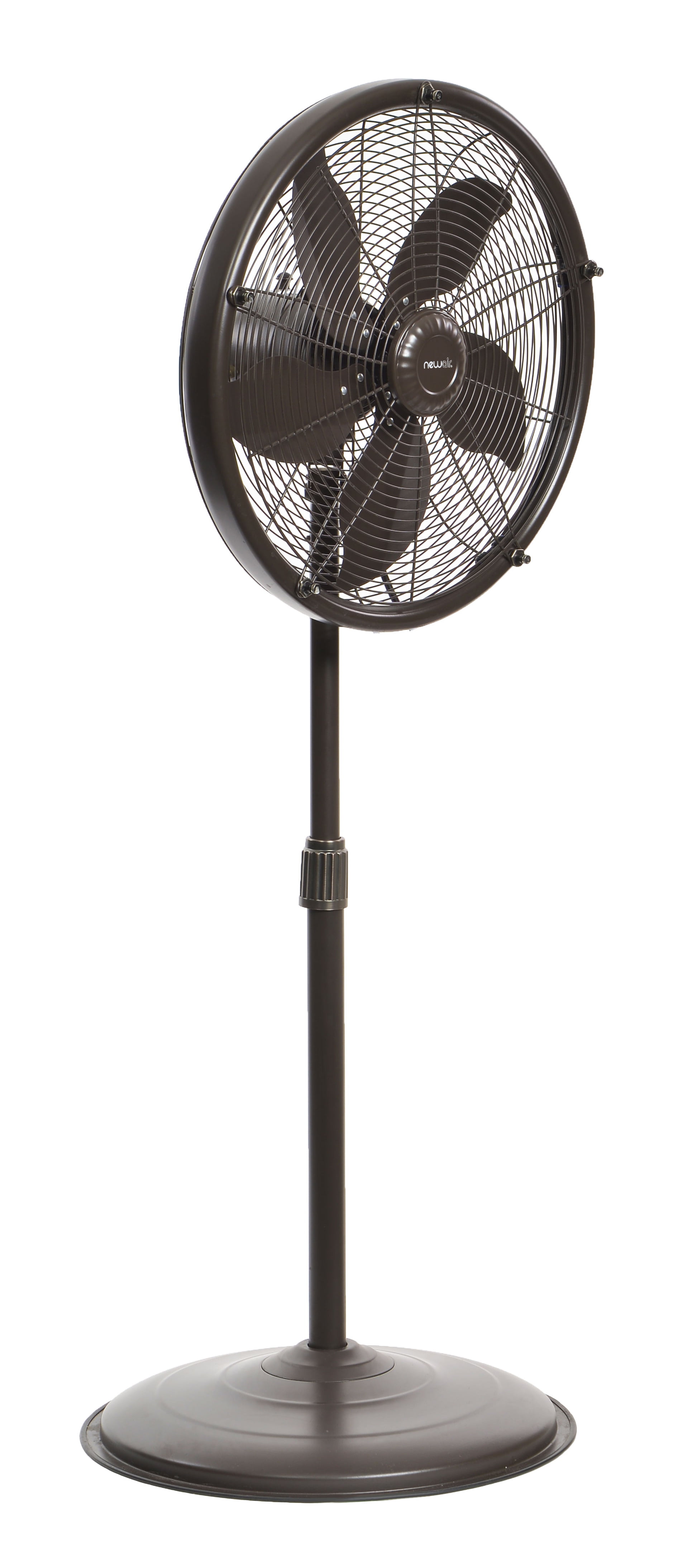 Newair Outdoor Oscillating Pedestal Misting Fan, Blows Cold Air, Cools ...