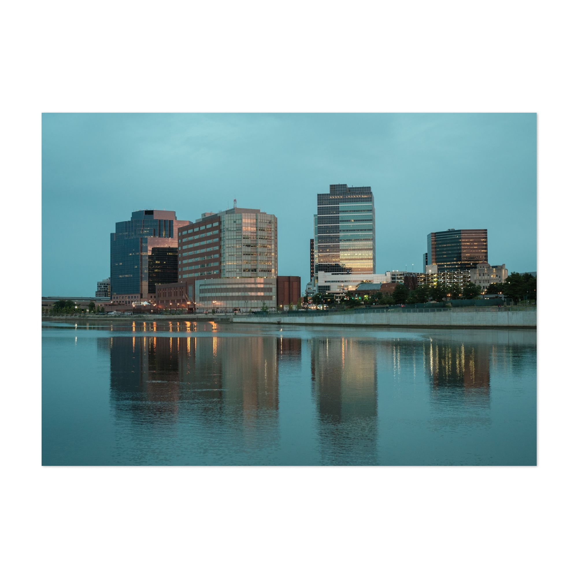 Newark Skyline 02 - Newark New Jersey Photography Unframed Wall Art ...
