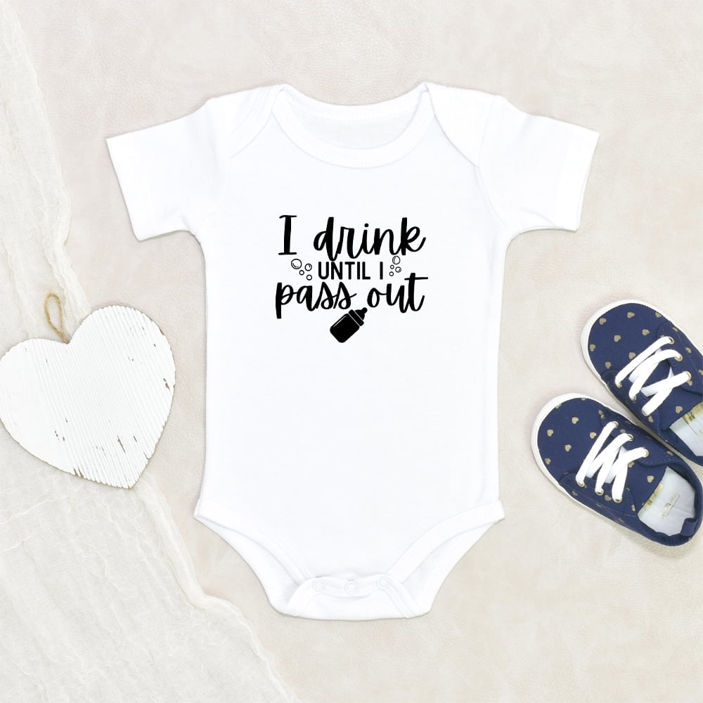 Newbabywishes - Cute I Drink Until I Pass Out Baby Clothes for Boys and ...