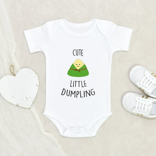 Newbabywishes - Cute Little Dumpling Pun Baby Clothes for Boys and ...