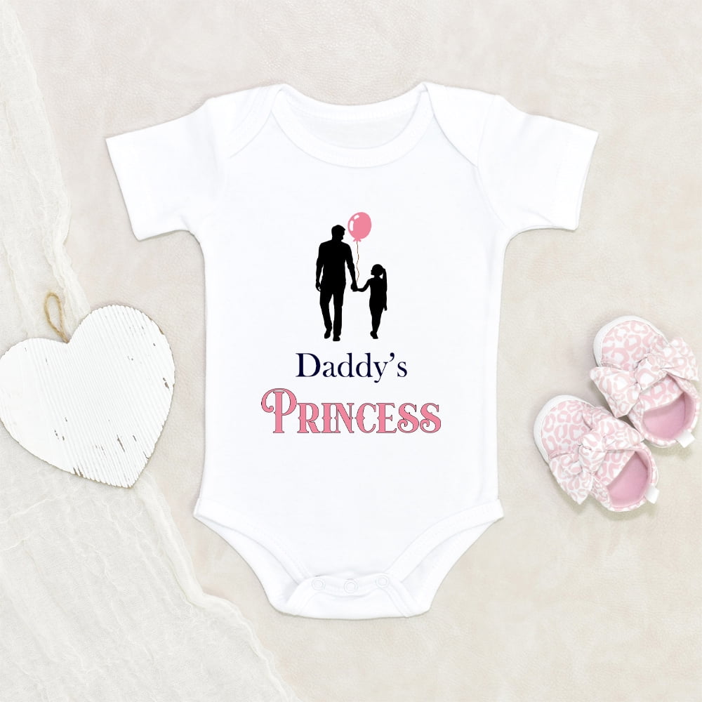 Newbabywishes - Daddy's Princess Balloon Baby Clothes Girls - Father's ...