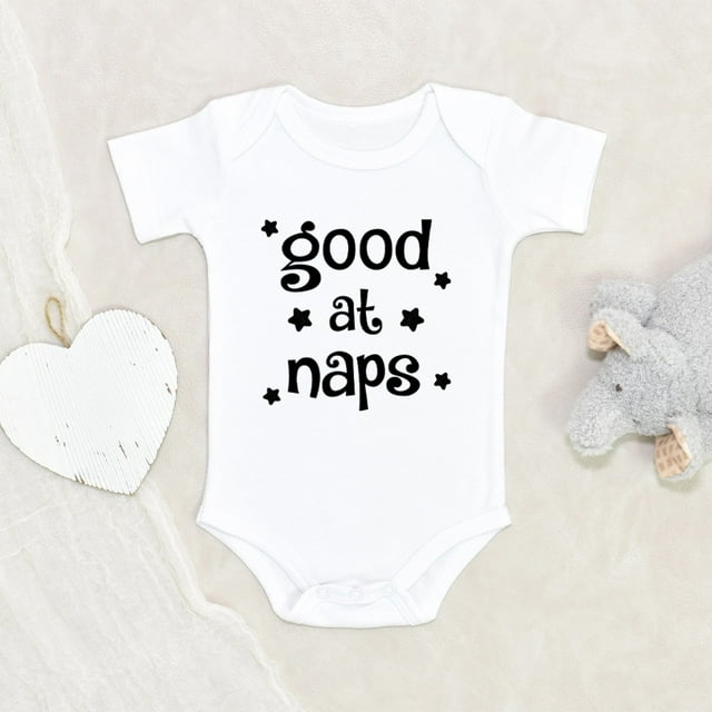 Newbabywishes - Funny Good At Naps Baby Clothes for Boys and Girls ...